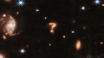 Question Mark spotted in Space: NASA