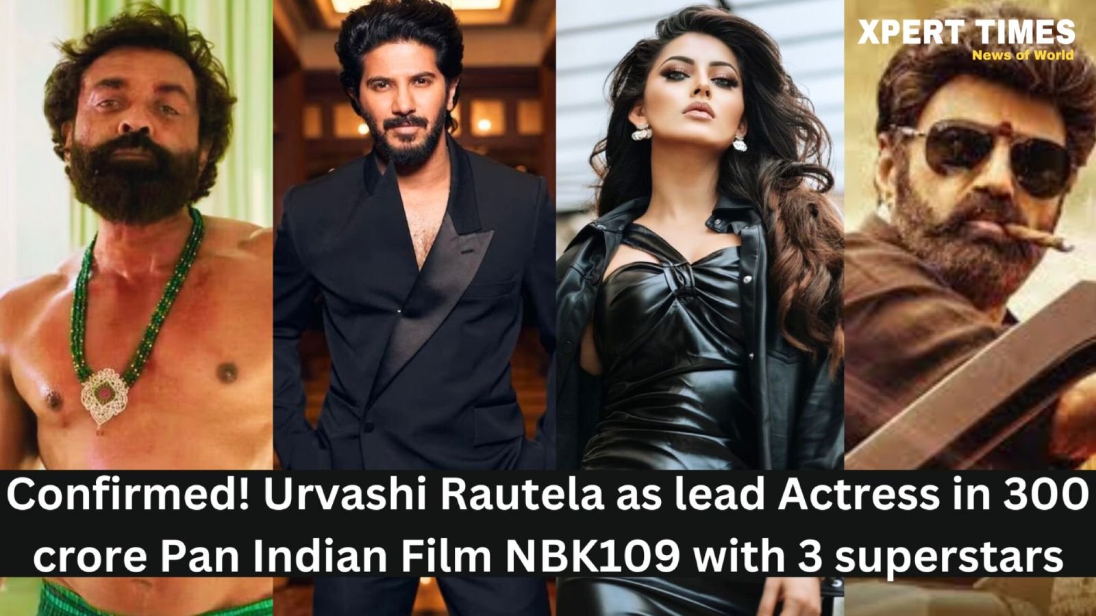 Confirmed! Urvashi Rautela as the lead actress in 300 Crore Pan Indian ...