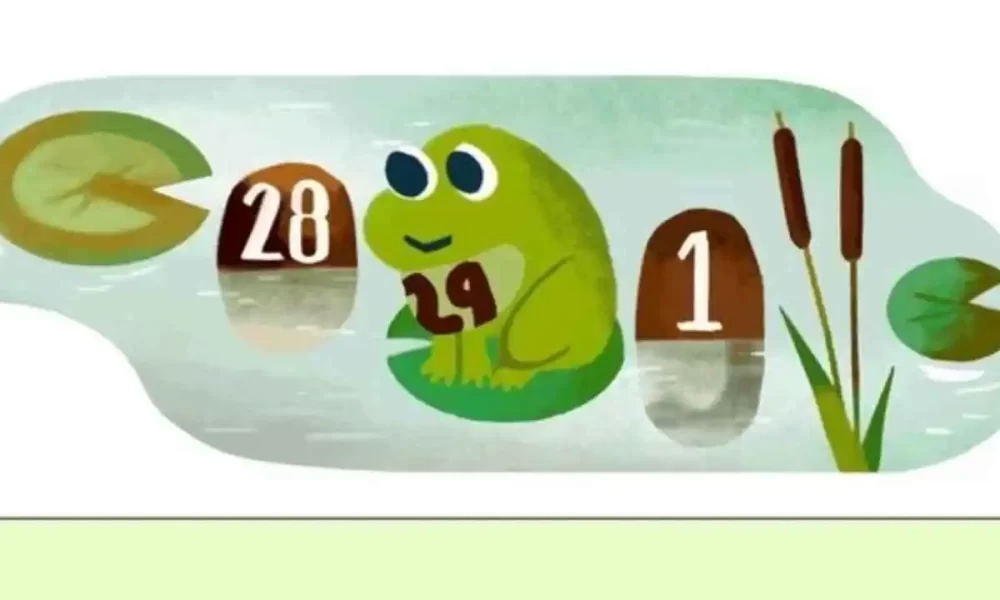 Google celebrates Leap Day with a tremendous Doodle