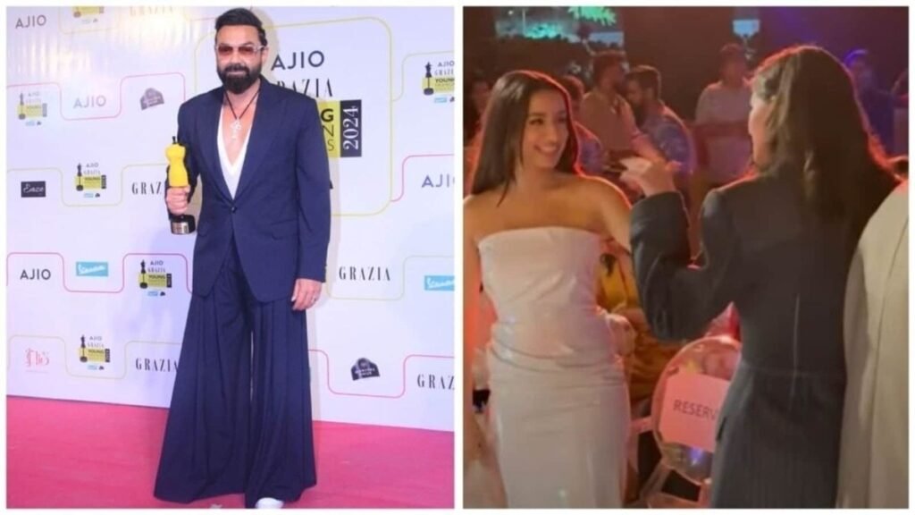 Bobby Deol, Ananya Pandey Shine at Grazia Young Fashion Awards 2024 ...